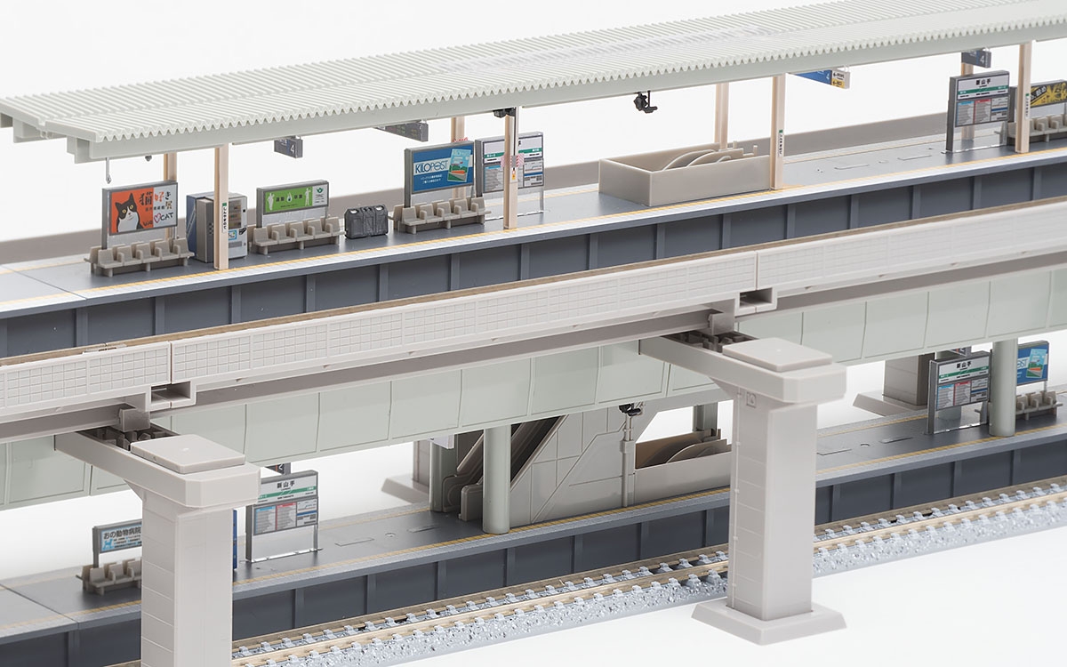 高架複線階層駅セット(レールパターンHB-B) ｜鉄道模型 TOMIX 公式サイト｜株式会社トミーテック